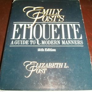 Emily post | Office | Emily Posts Etiquette By Elizabeth L Post 984 ...